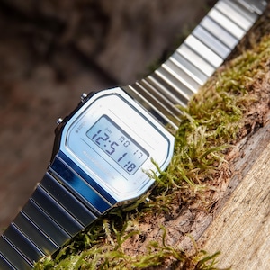 Casio A168 Mirror Time Modified Custom Casio A168 With Mirror Chrome ...