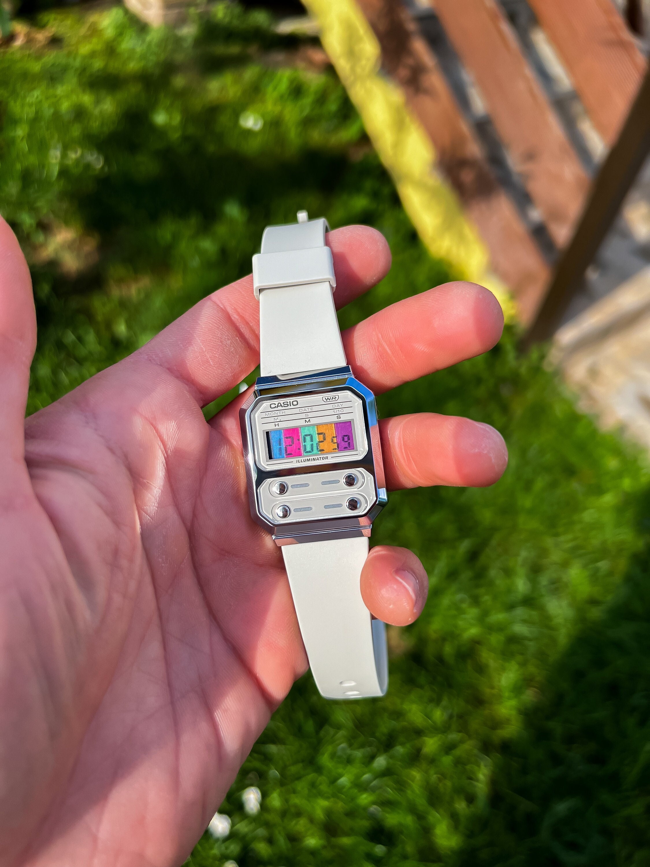 Candy – Modified Watch Based on Casio A100 – Colorful Multitone Screen ...