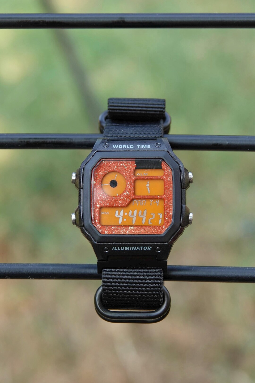 Emberwave Royale – Modified Watch Based on Casio AE-1200 – Orange ...