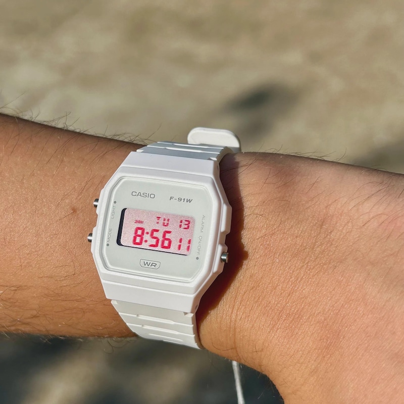 Casio F91 Pink - Etsy Finland