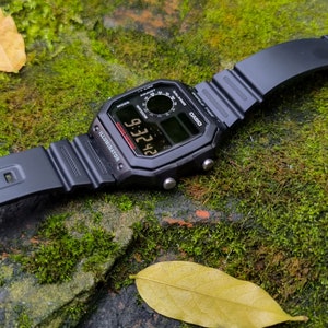 Stealth Black – Modified Watch Based on Casio AE-1200 – Hydromod ...