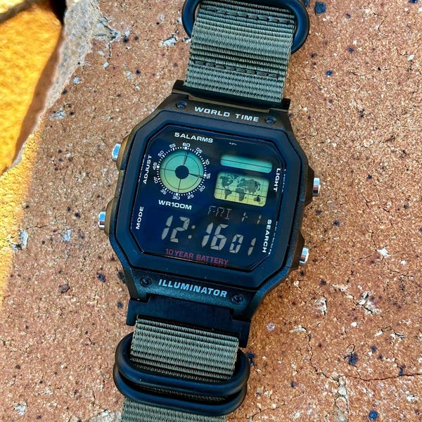 Buy Casio Ae1200 Strap Online In India - Etsy India