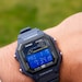 Custom Casio 'ocean King' Mod Blue Casio WS1600 Digital Modified Watch ...