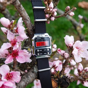 Casio A100 Red Pill Modified Custom Casio A100 With Red Screen and ...