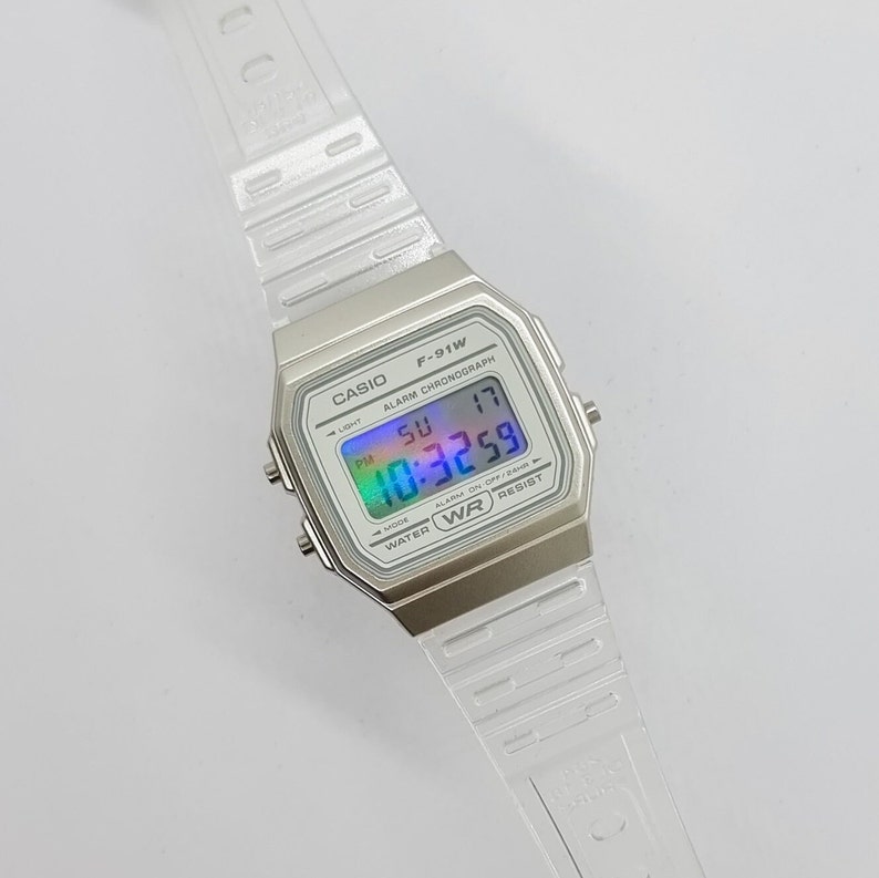 Custom Casio F91 chameleon - Etsy