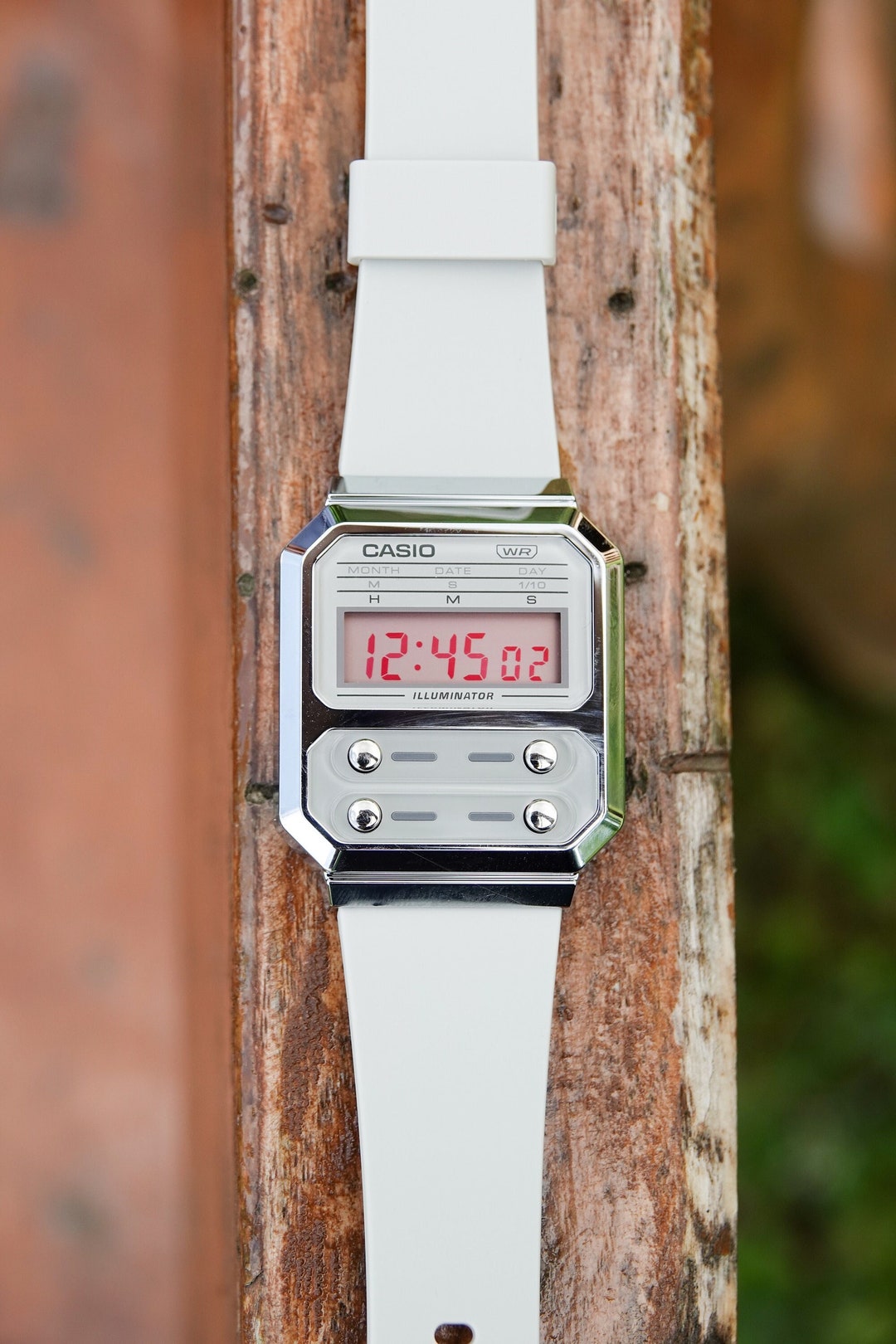 Casio A100 Strawberry Modified Custom Casio A100 With Red Numbers ...