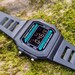 Custom Casio W86 Black Hydromod Modified Black Casio Illuminator Watch ...