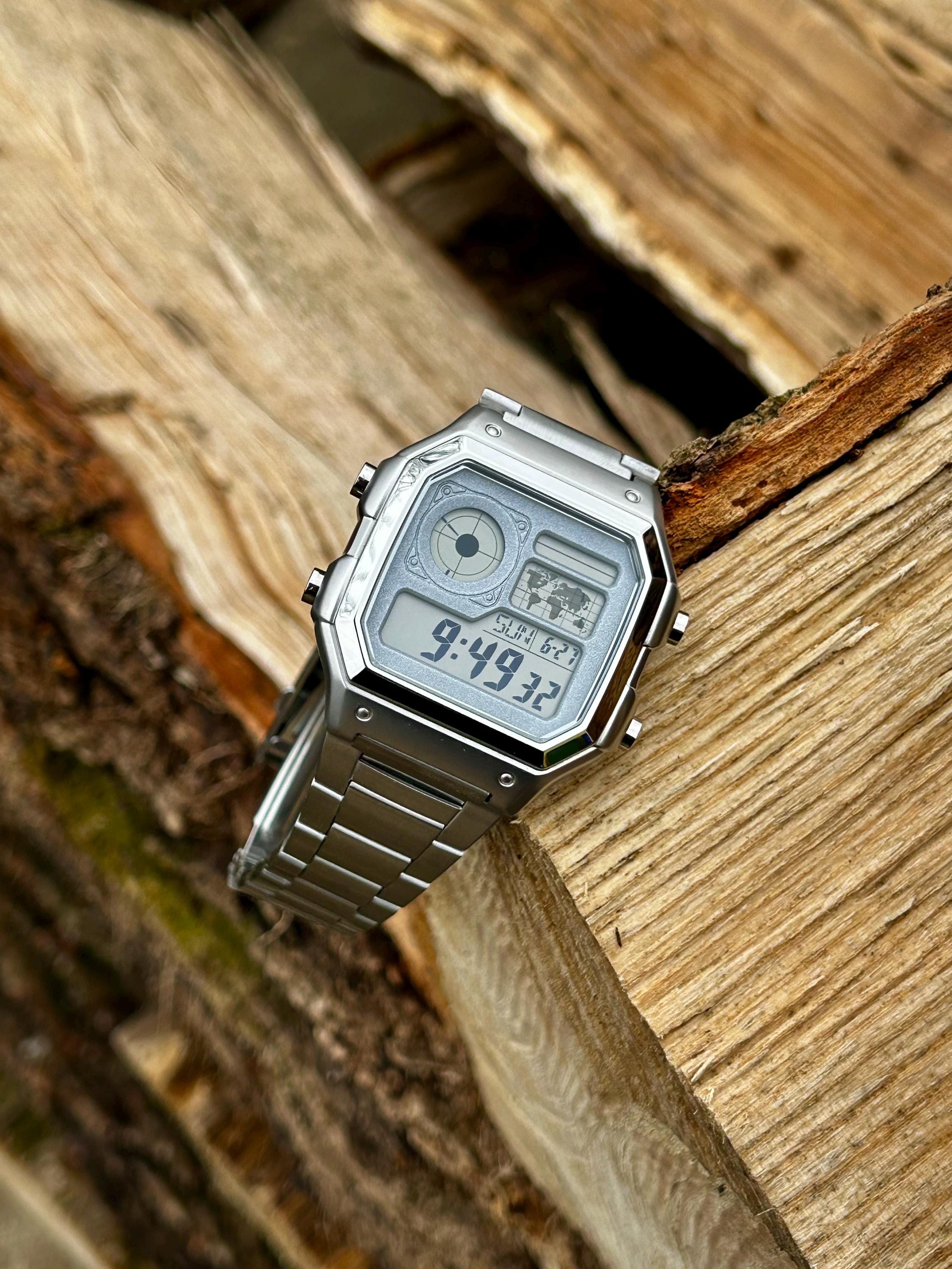 Full Metal Royale – Modified Watch Based on Casio AE-1200 – CNC ...