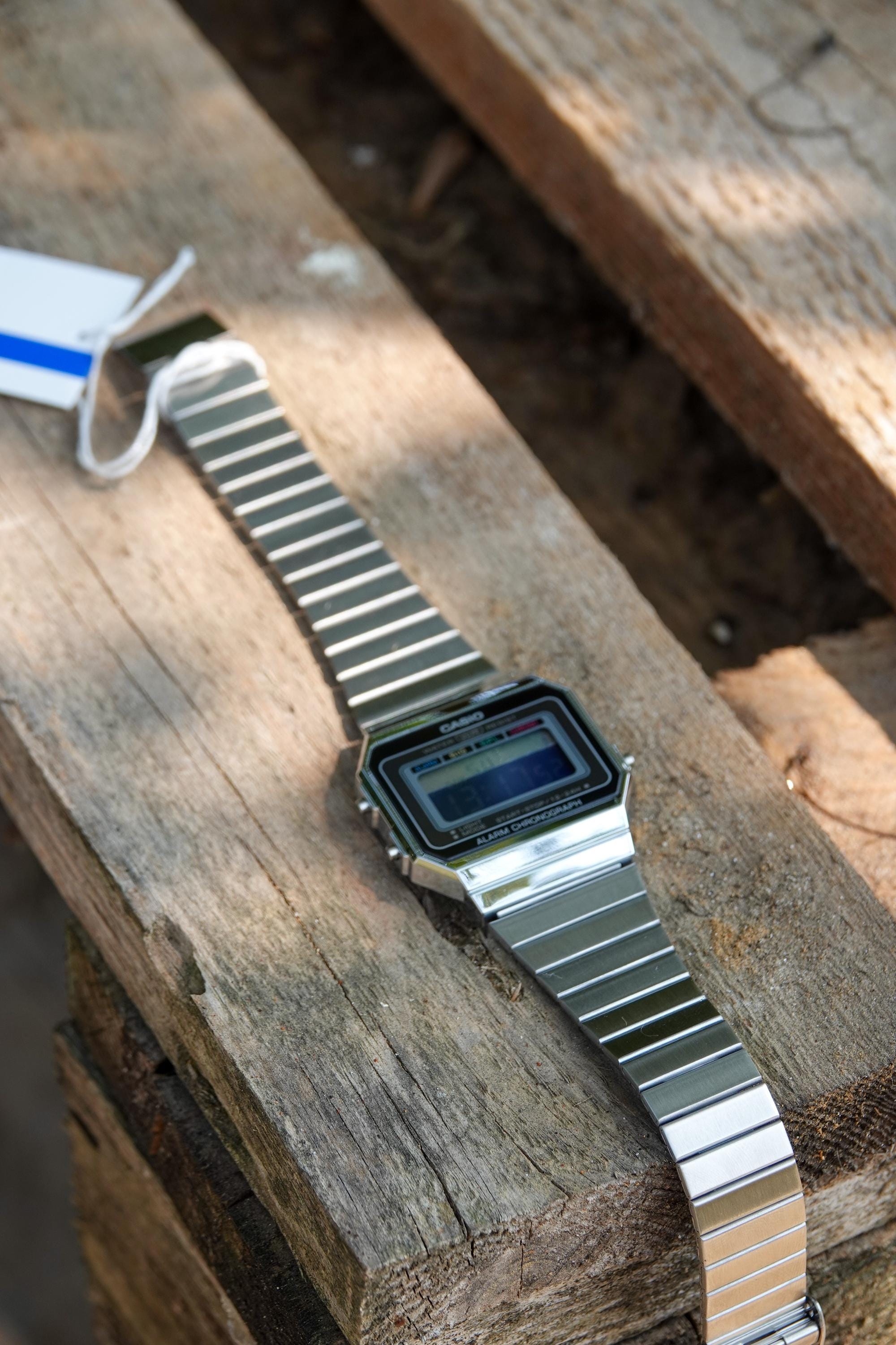 Liquid Purple – Modified Watch Based on Casio A700 – Inverted Purple ...