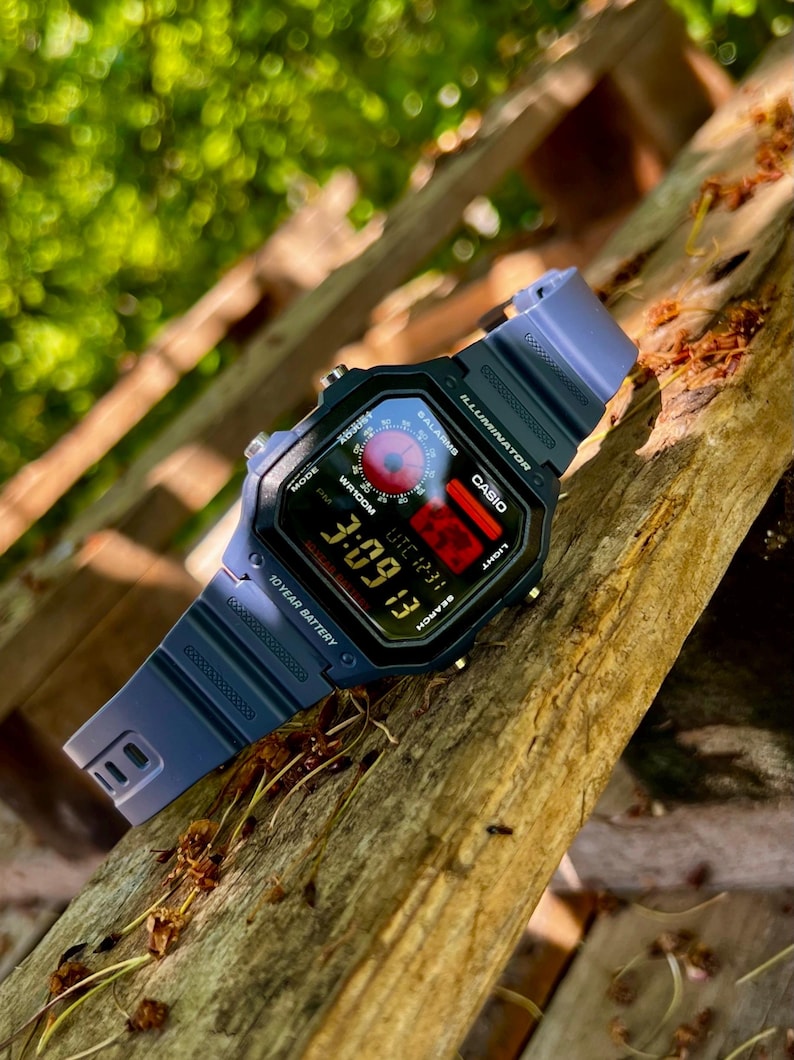 Bloody Moon - Modified Watch Based on Casio AE-1200H – Modified Digital ...