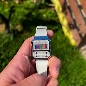 Casio A100 Candy Modified Custom Casio A100 With Multi Color Screen and ...