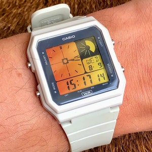 Tokyo Haze – Modified Watch Based on Casio LF-20W – Custom Orange ...