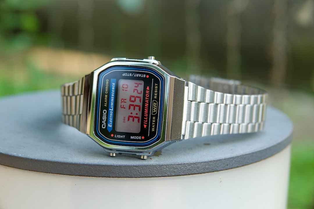 Casio A168 Classic Red Modified Custom Casio A168 With Red Polarizing ...