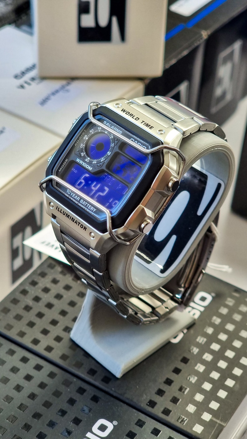 Custom Casio AE1200WHD midnight Royale Custom Vintage Casio Watch ...