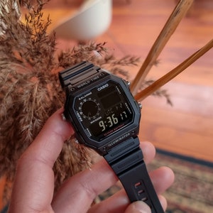 Stealth Black – Modified Watch Based on Casio AE-1200 – Hydromod ...