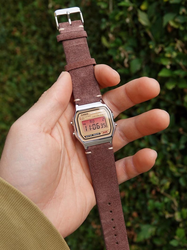 Sunrise A158 – zmodyfikowany zegarek cyfrowy Casio A158 w kolorze ...