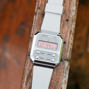 Casio A100 Strawberry Modified Custom Casio A100 With Red Numbers ...