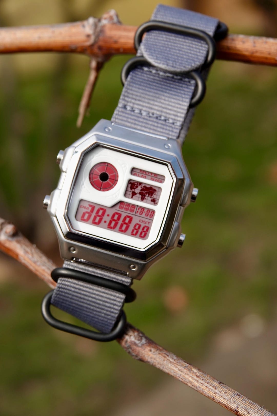 Crimson White Royale – Modified Watch Based on Casio AE-1200 - Full ...