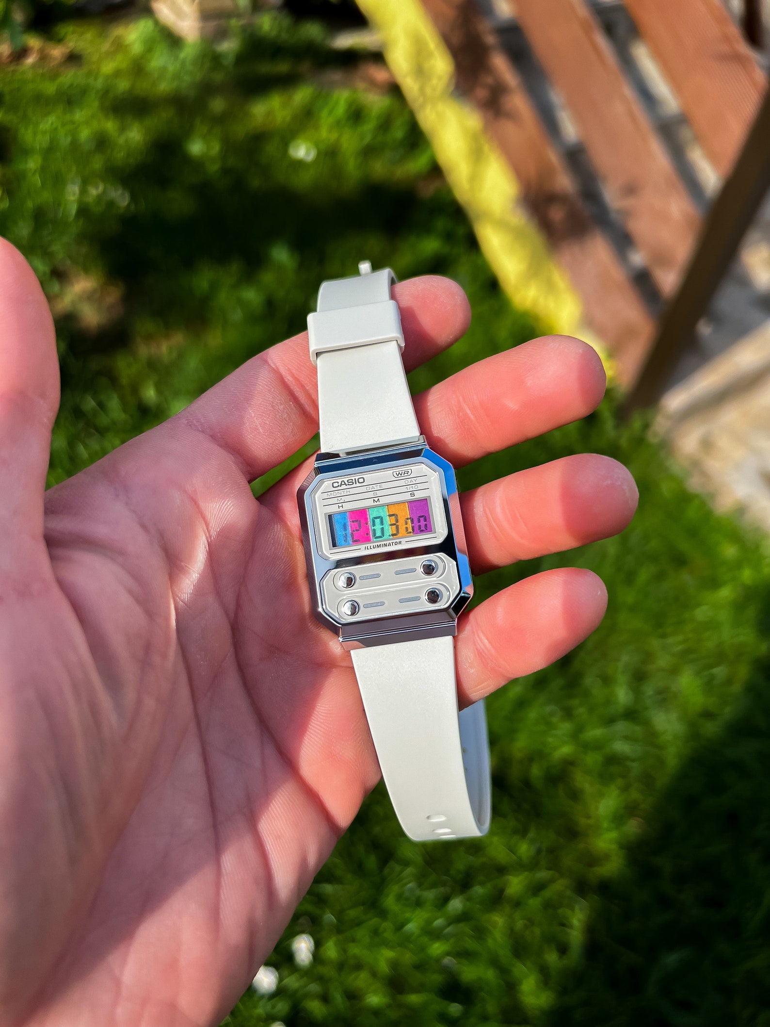 Candy – Modified Watch Based on Casio A100 – Colorful Multitone Screen ...