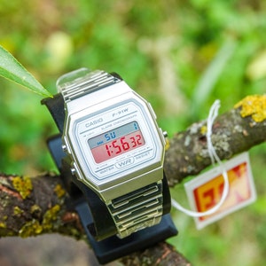 Casio F-91W Seaside Clear Mod - Modified White Transparent Casio F-91W ...