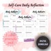 Printable Daily Reflection Pack, Daily Review, Daily Reflection Journal ...