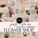 Floral Designer Social Media Post Templates Canva Florist Marketing Kit ...