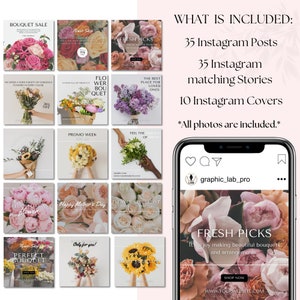 Floral Instagram Highlights: Flower Shop Quotes, Florist Business Feed ...