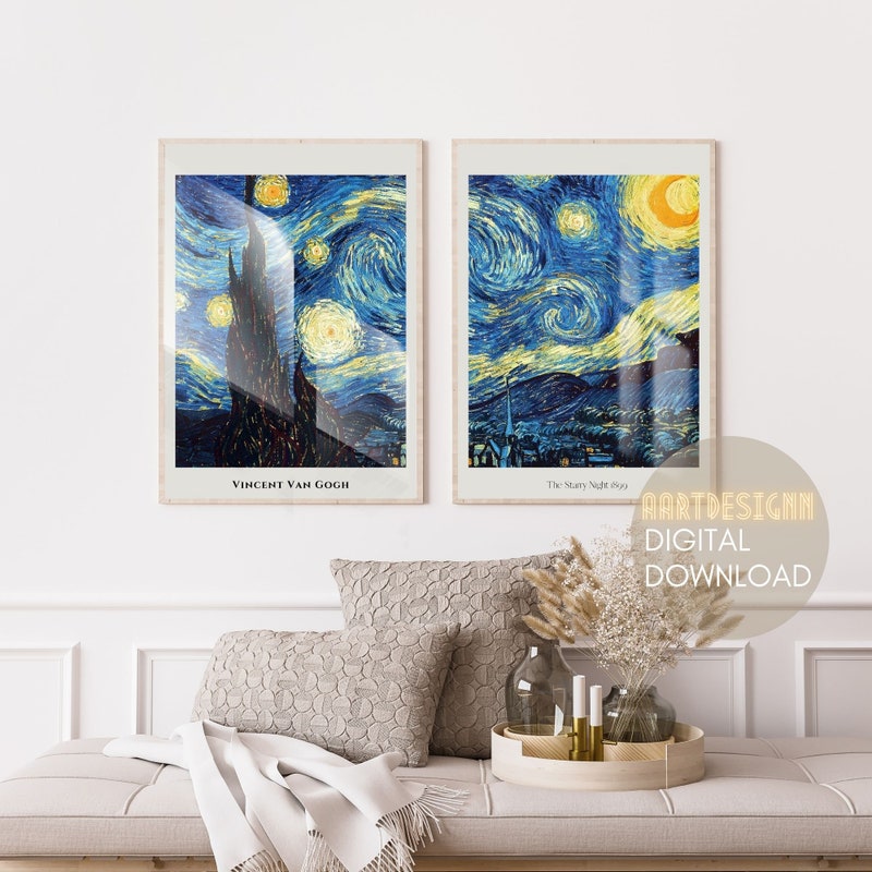 Vincent Van Gogh Print - Etsy