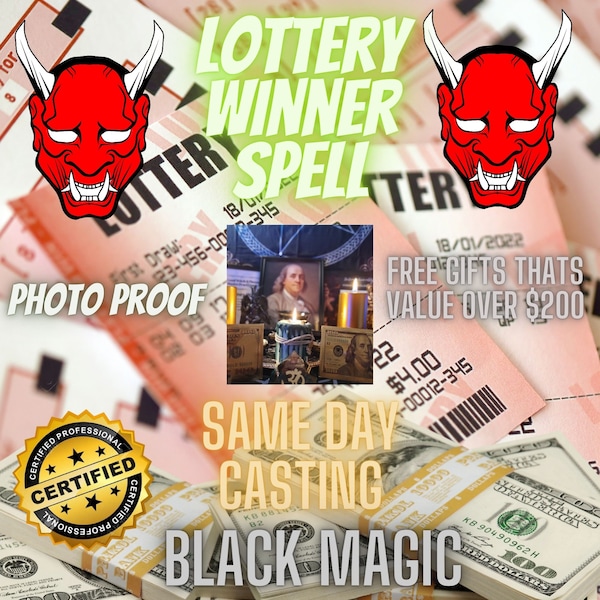 Lottery Spell - Etsy