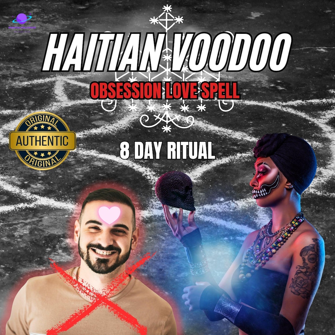 Authentic Haitian Voodoo Obsession Love Spell W/ Free Crystal Ball Love ...