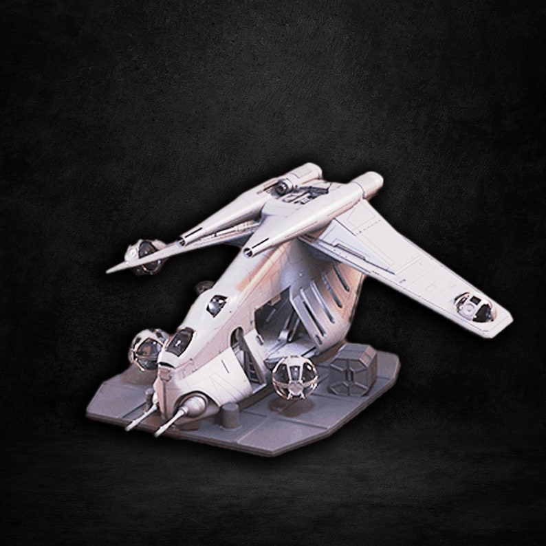 Star Wars Laat-i Gunship 3D Model Print File Star Wars Laat-i - Etsy France