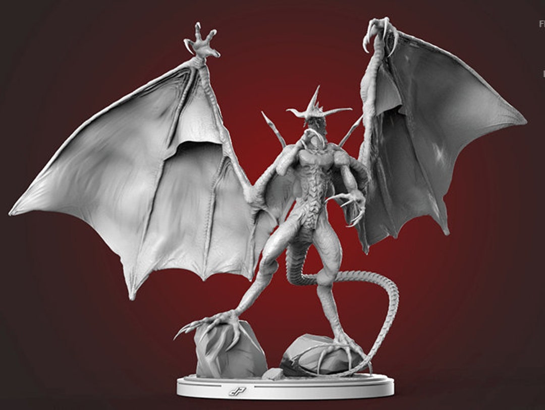Final Fantasy Bahamut 3D Model STL File Bahamut Figure Stl - Etsy
