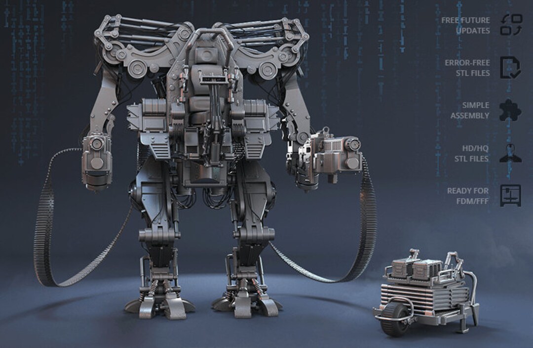 Matrix APU 3D Model STL File Matrix Armored Personnel Unit 3D - Etsy