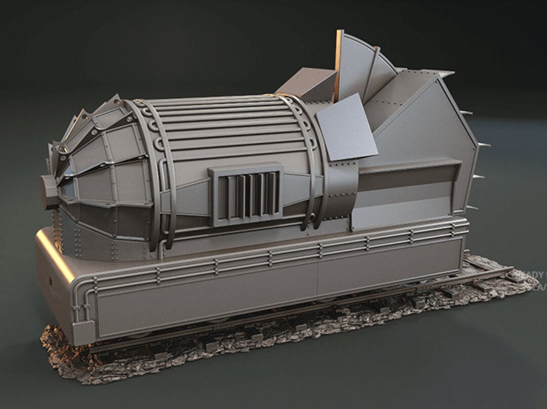 Jules Verne Train Tender 3D Model Print File Jules Verne - Etsy