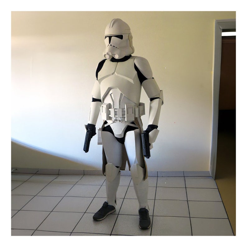 Star Wars Clone Trooper Armor and Helmet 3D Model STL File - Etsy
