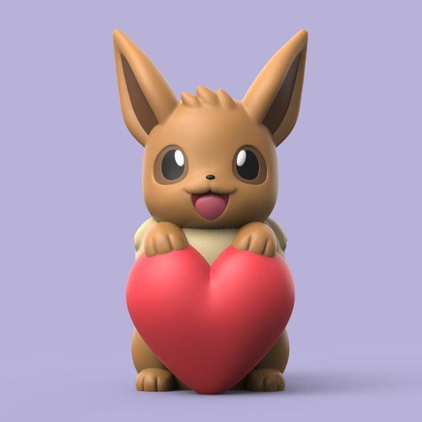 Eevee Stl Model - Etsy Eevee Stl Model - Etsy