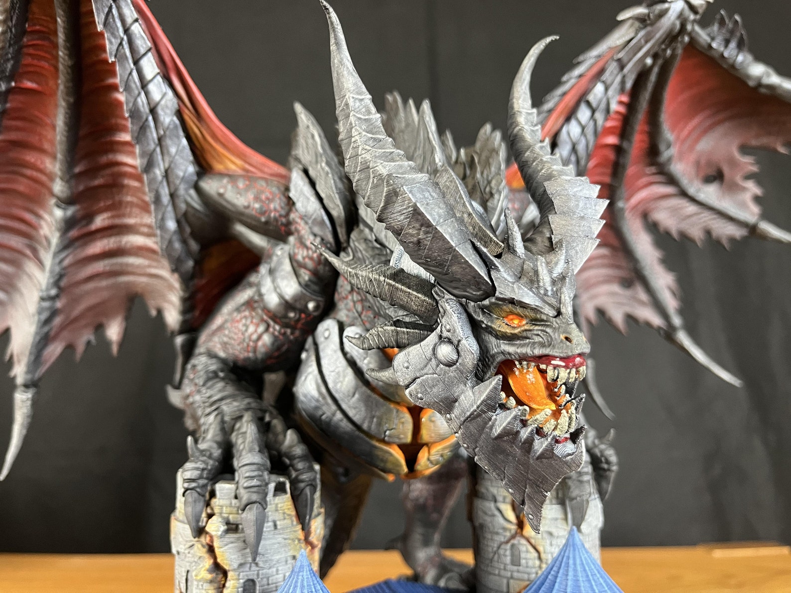 World of Warcraft Deathwing 3D Model Print File WOW Deathwing - Etsy