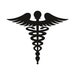 Vinyl Decal Caduceus MD Multiple Sizes/colors Perfect for Walls ...
