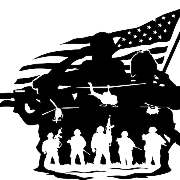 Military Decal - Etsy