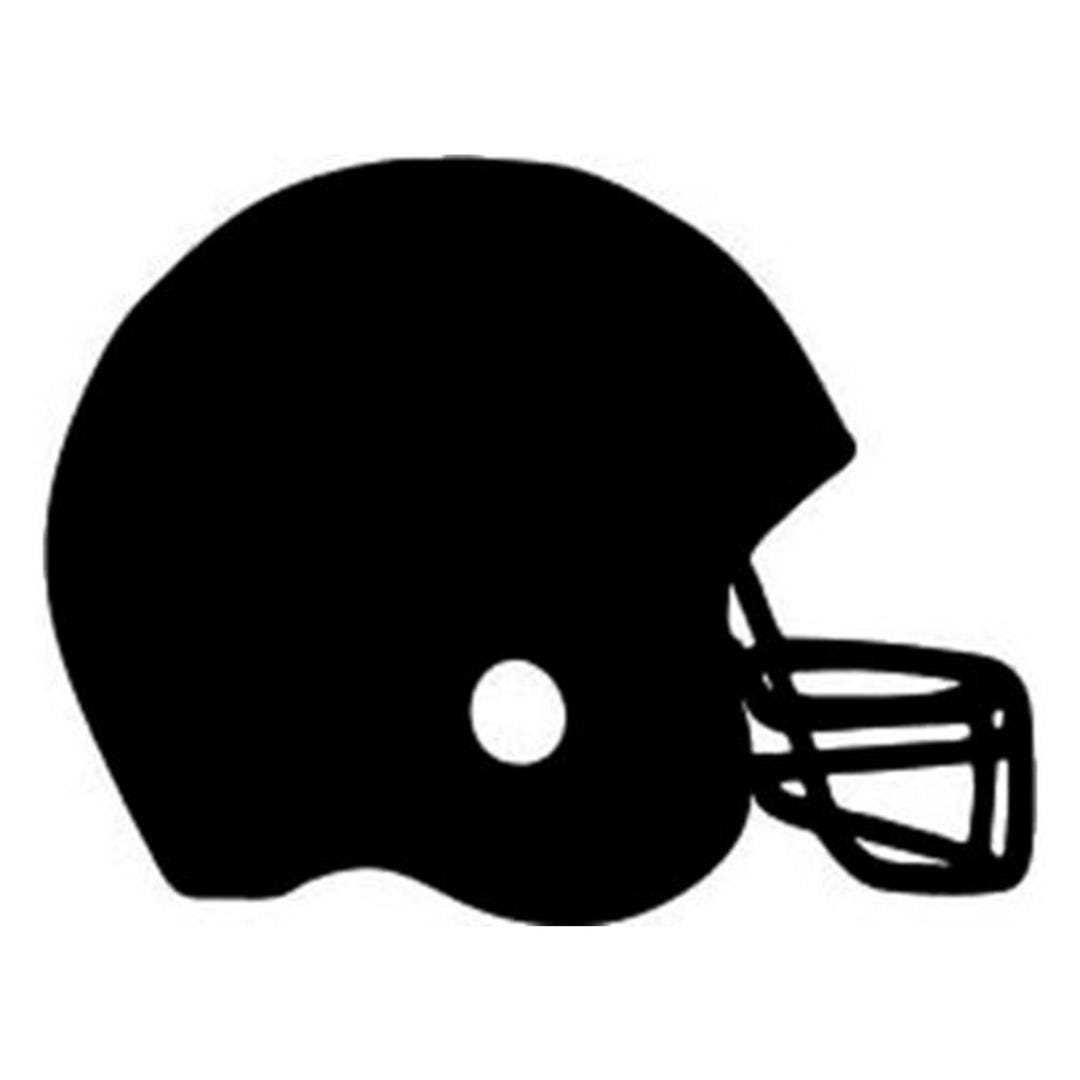 Vinyl Decal Football Helmet Multiple Sizes/colors Perfect for Walls ...