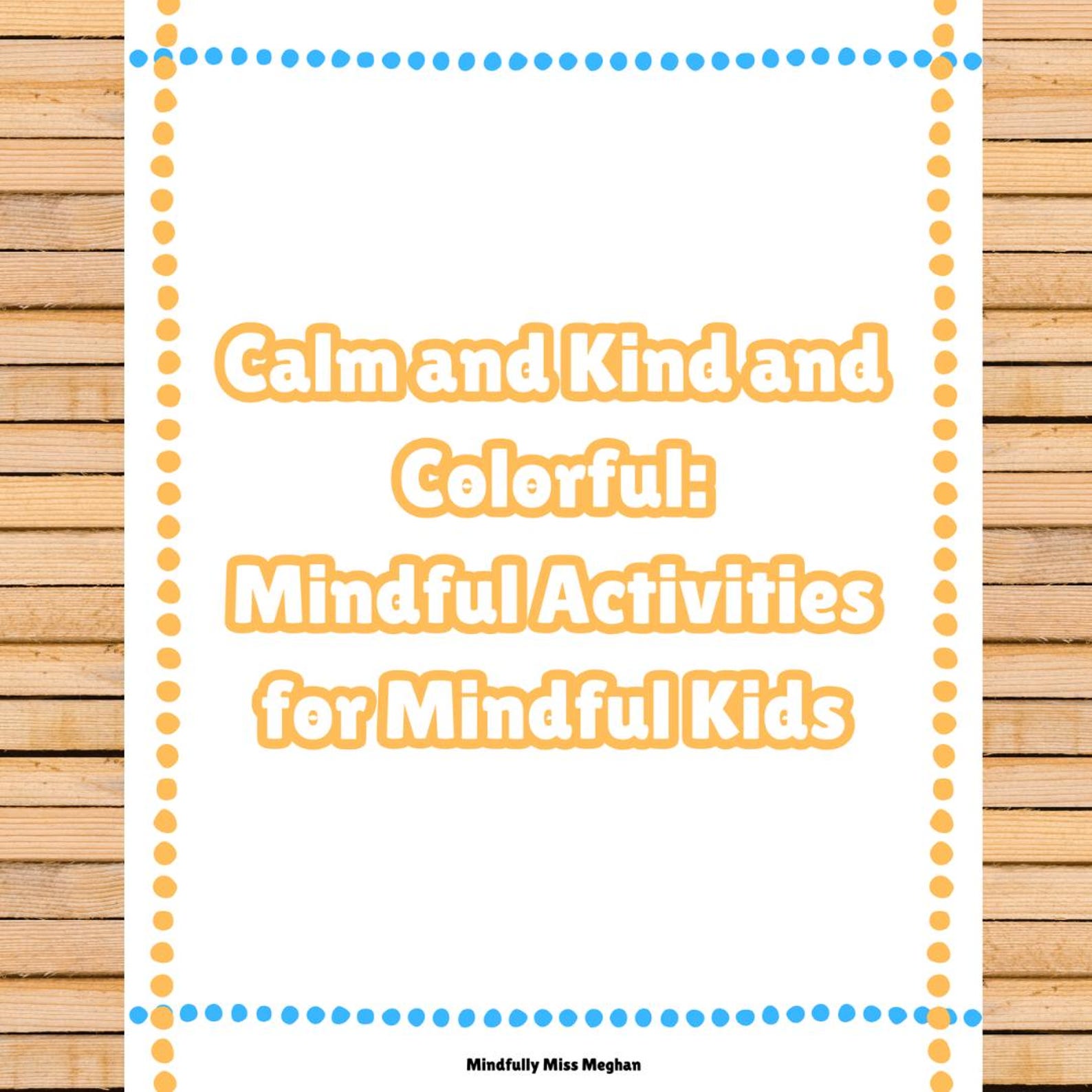 Printable Mindful Activities for Kids - Etsy
