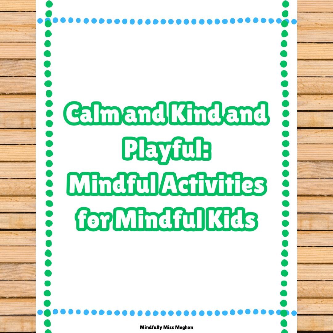Printable Mindful Activities for Kids - Etsy