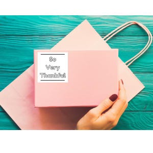 Printable Color Your Own Thank You Tags - Etsy