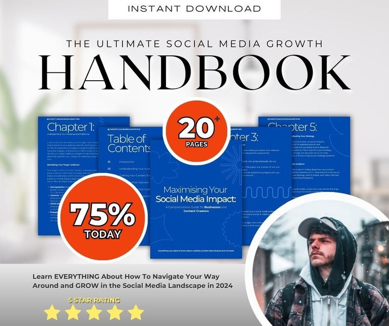 Social Media Growth Handbook, Learn How to Find Your Audience ...