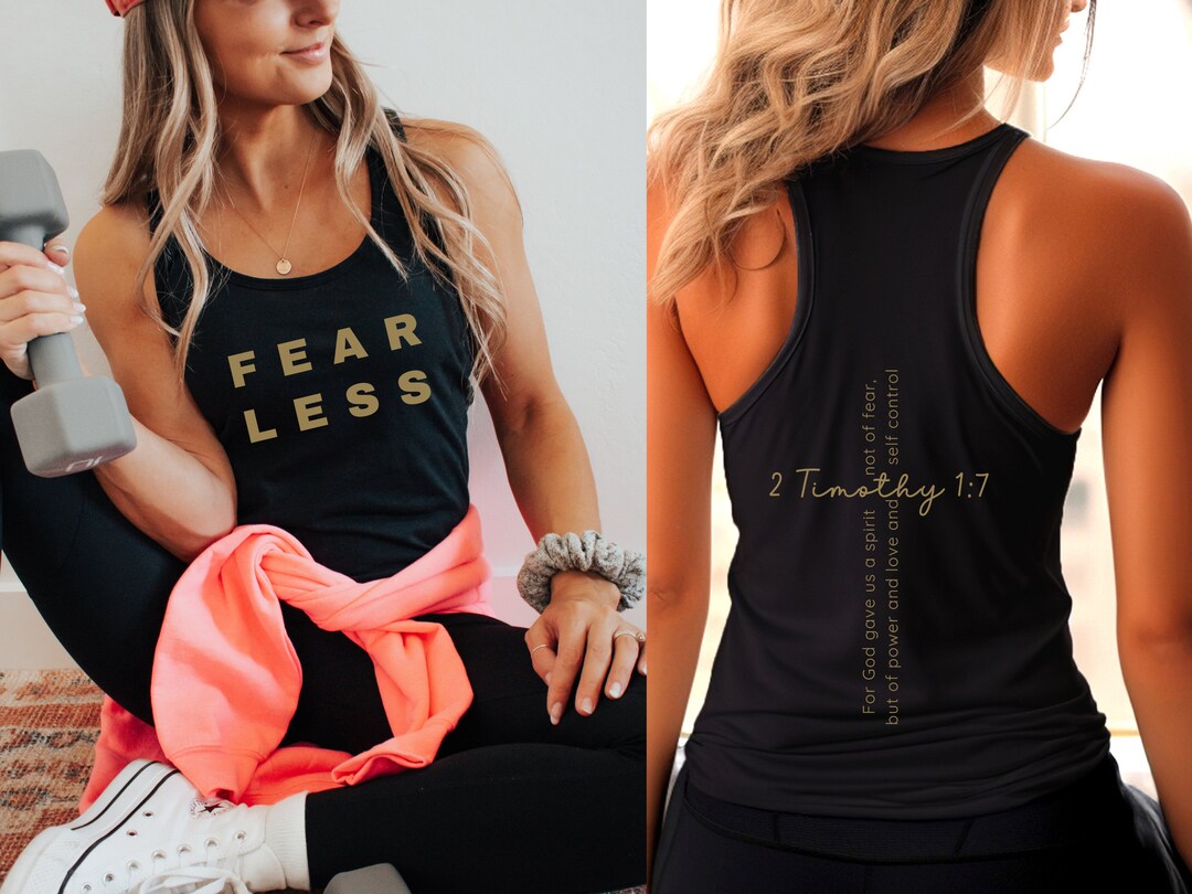 Christian Tank Top for Bodybuilding, Christian Merch Activewear Gift ...