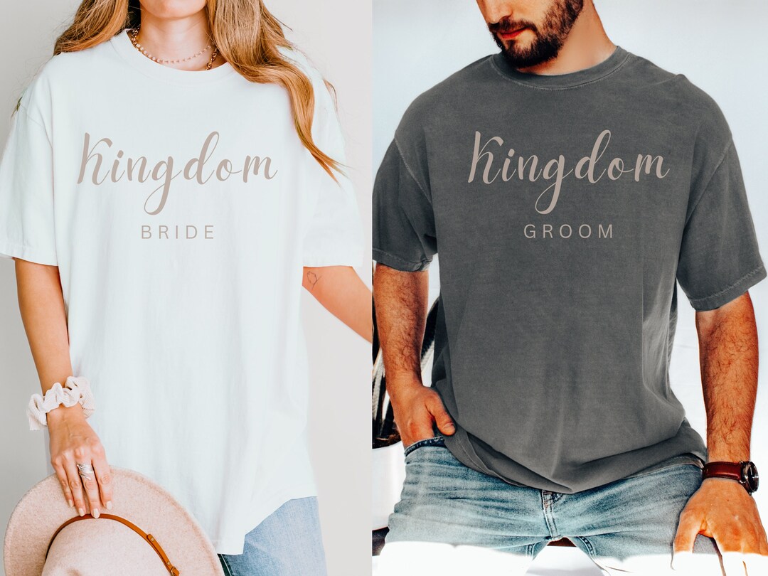 Bride and Groom Shirts Matching, Wife Shirt Christian Merch, Groom ...