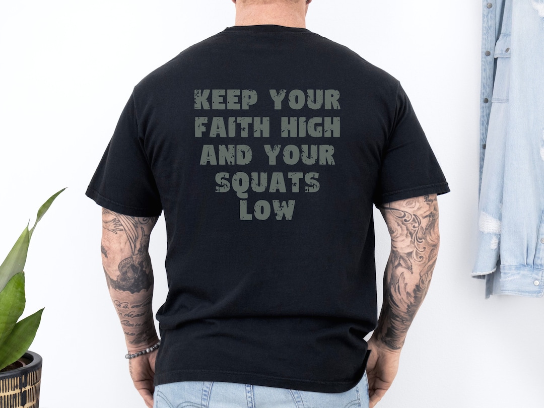 Faith Over Fear, Christian Streetwear, Faith Clothes, Mens Pump Cover ...