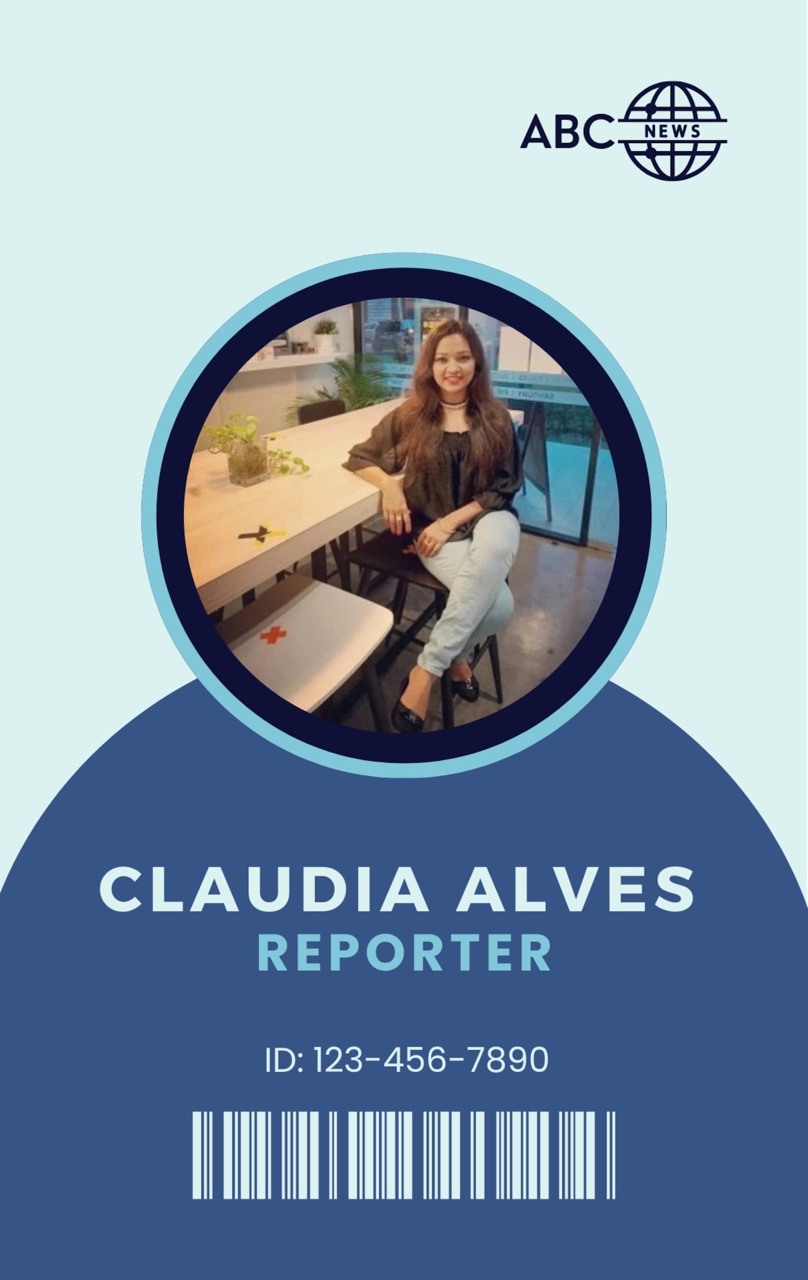 Badge, ID Badge, ID Card, Name Badge, Customizable Employee ID Card ...