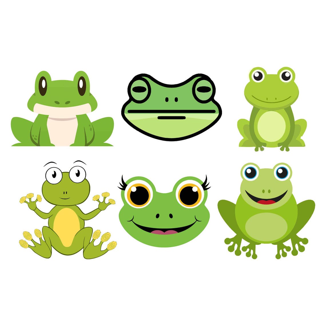 Frog Svg Collection,frogs Svg,commercial Use Svg,frog Clipart ,animal ...