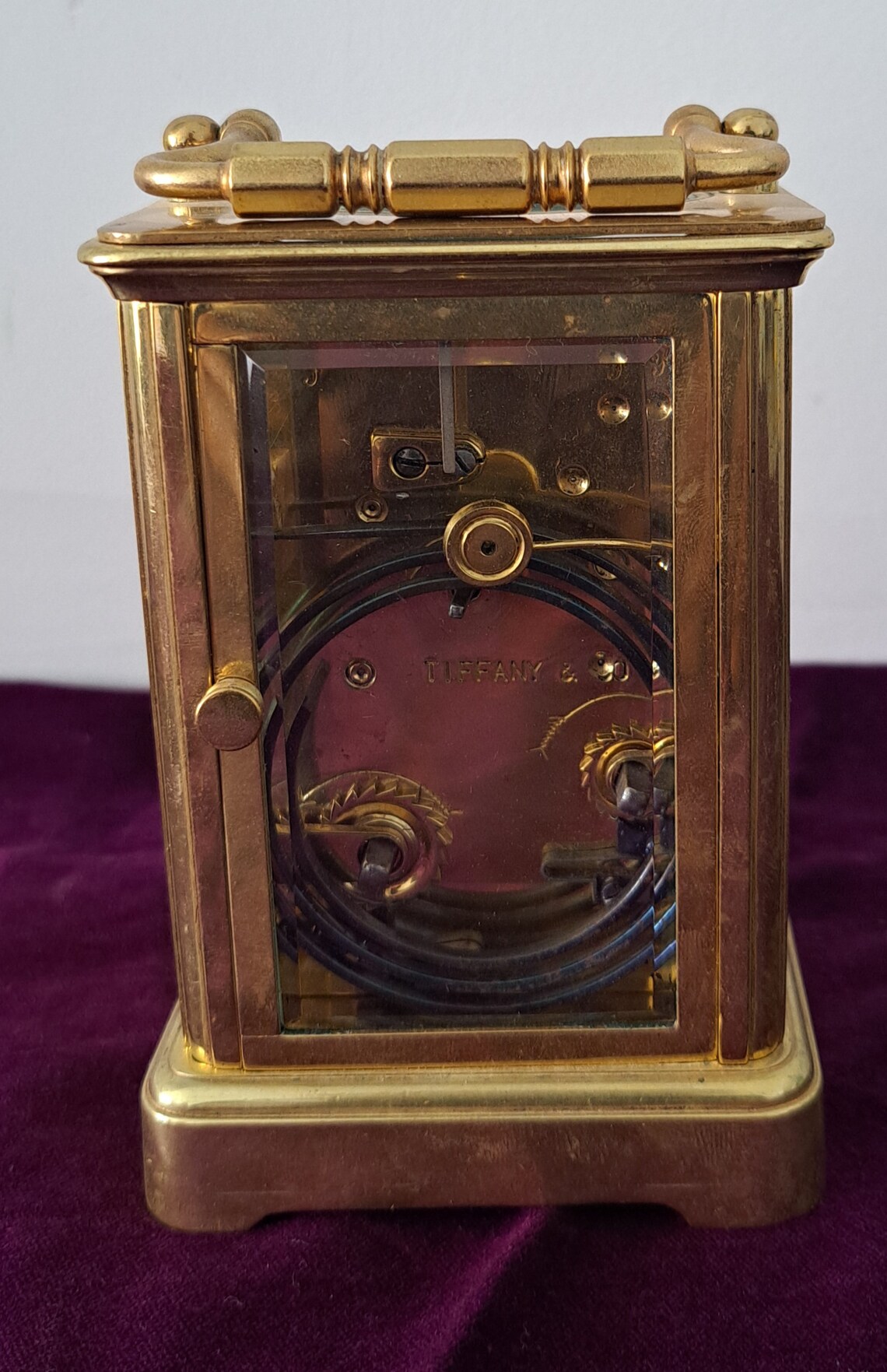 1890 French Time Piece Carriage Clock - Etsy